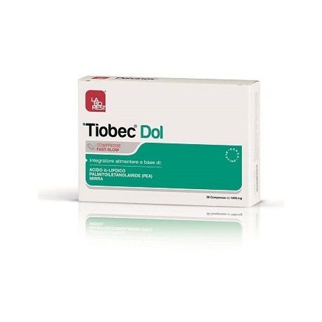 TIOBEC DOL INTEGRATORE ANTIOSSIDANTE 20CPR | Linfafarmacie.it