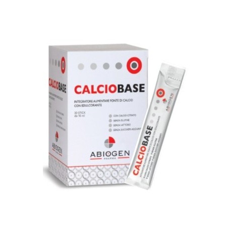 CALCIOBASE INTEGRATORE DI CALCIO OSSA E MUSCOLI 30STICK 10ML ...