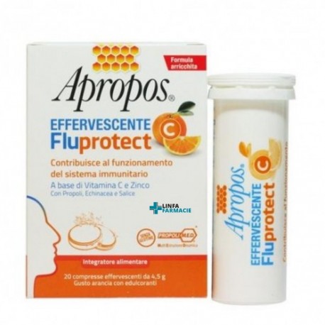 APROPOS FLUPROTECT DIFESE IMMUNITARIE 20CPR | Linfafarmacie.it